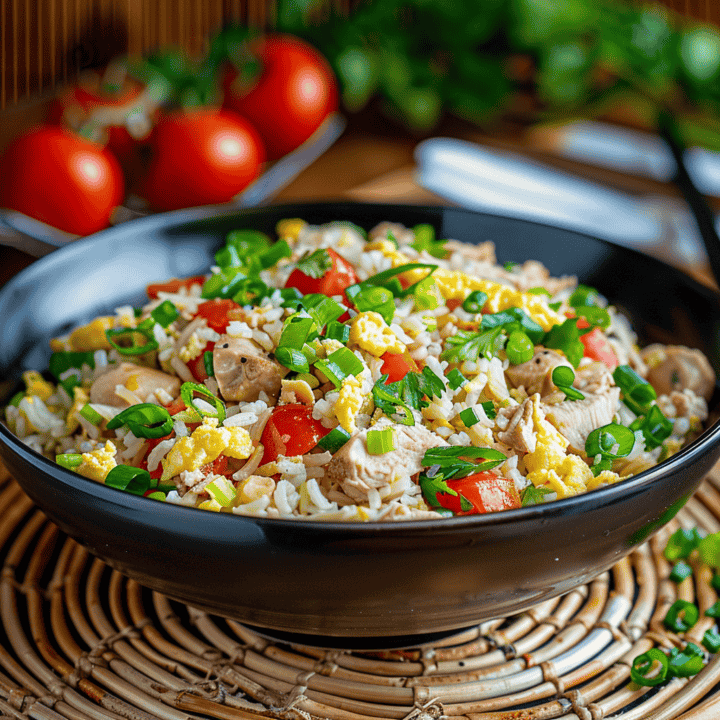 Thai Chicken Fried Rice(Khao Pad Gai) - Susie Cooks Thai