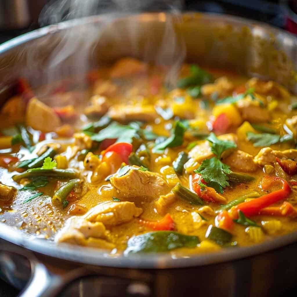 Gaeng Garee (Yellow Curry) - Susie Cooks Thai