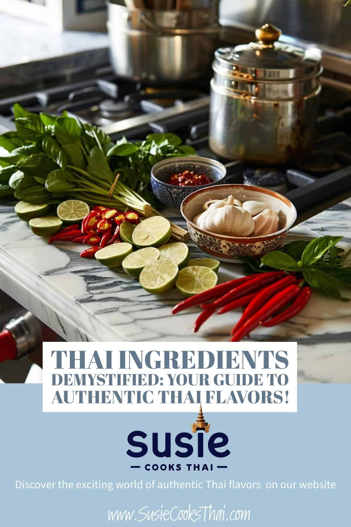 Thai Ingredients Demystified - Susie Cooks Thai