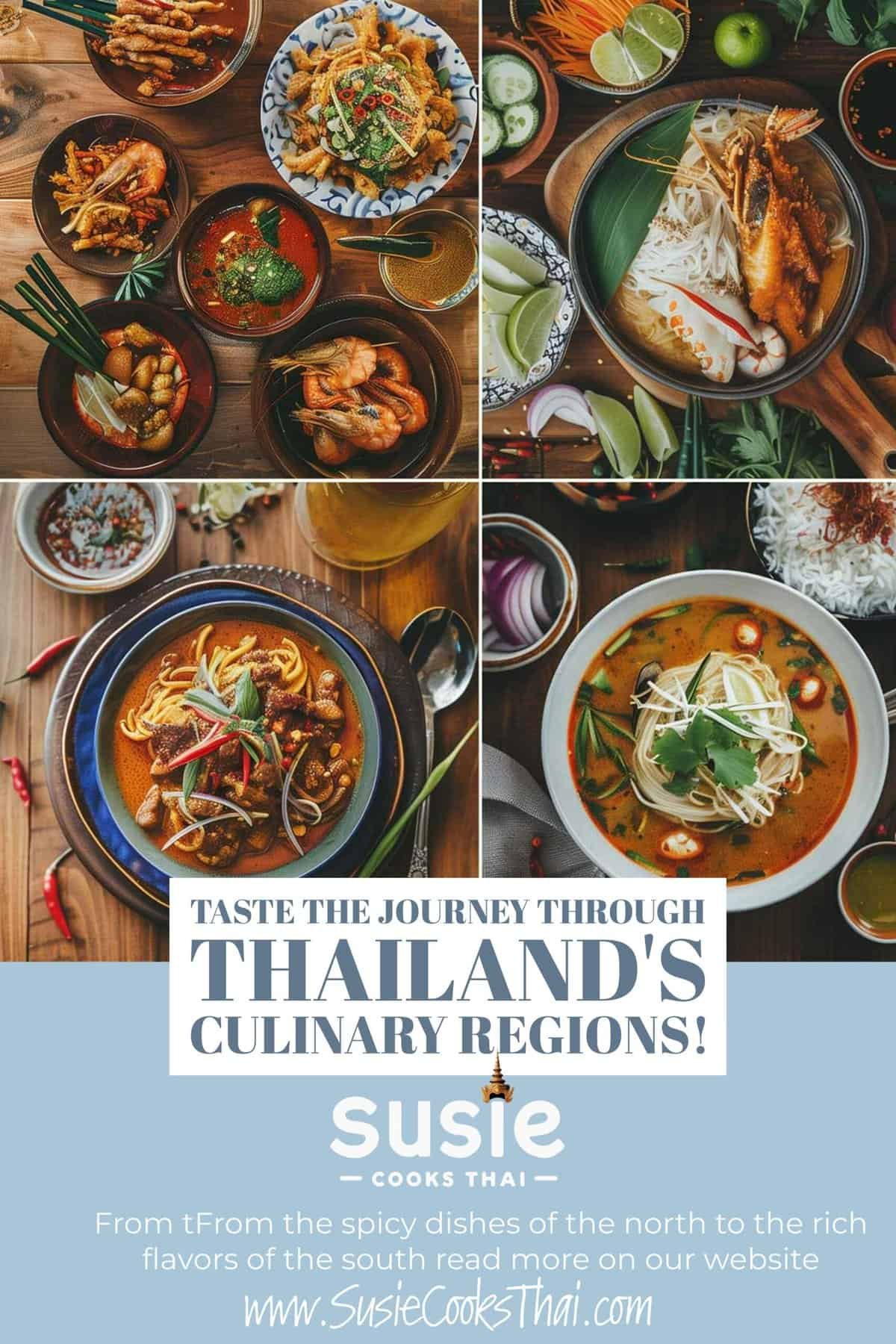 A Journey Through Thailand's Culinary Regions - Susie Cooks Thai