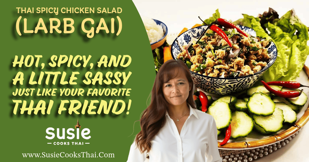 AUTHENTIC CHICKEN LARB RECIPE (LARB GAI)